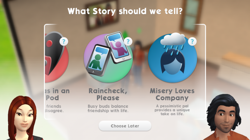 The Sims Mobile: Building Relationships with Your Friends' Sims