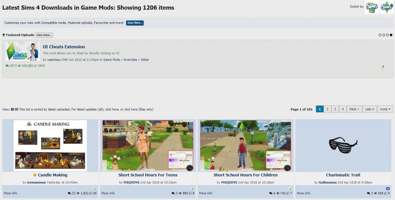 Where to find Mods for The Sims 4