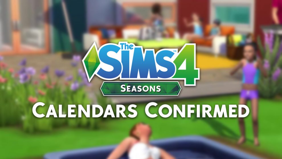 The Sims 4 Seasons: Calendar Feature Confirmed