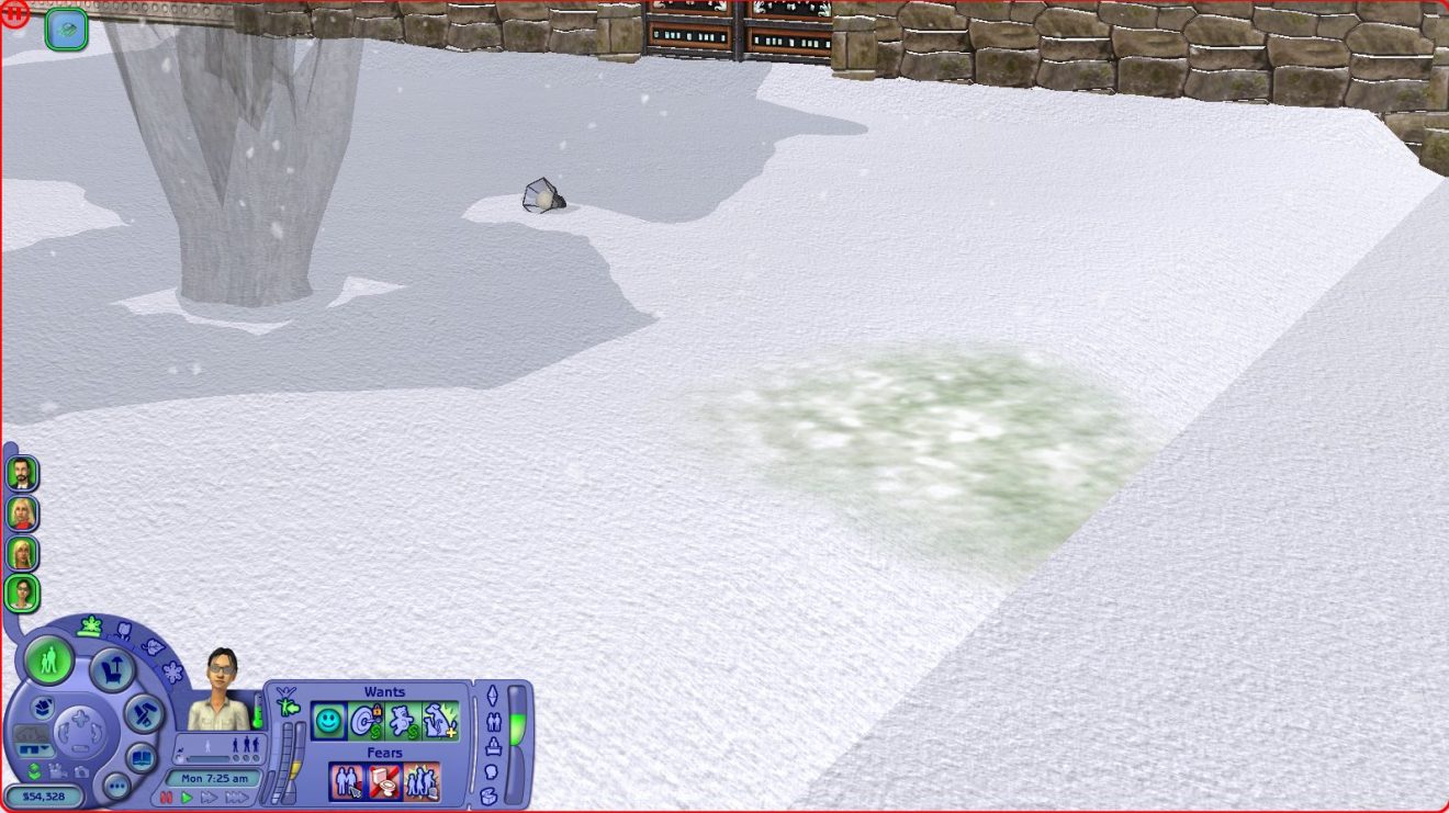 Snow was always a challenge for The Sims Franchise