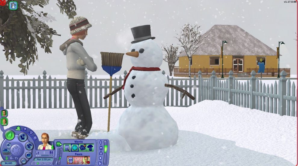 Snow was always a challenge for The Sims Franchise