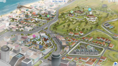 You can now get Custom Map Replacements for all The Sims 4 Worlds
