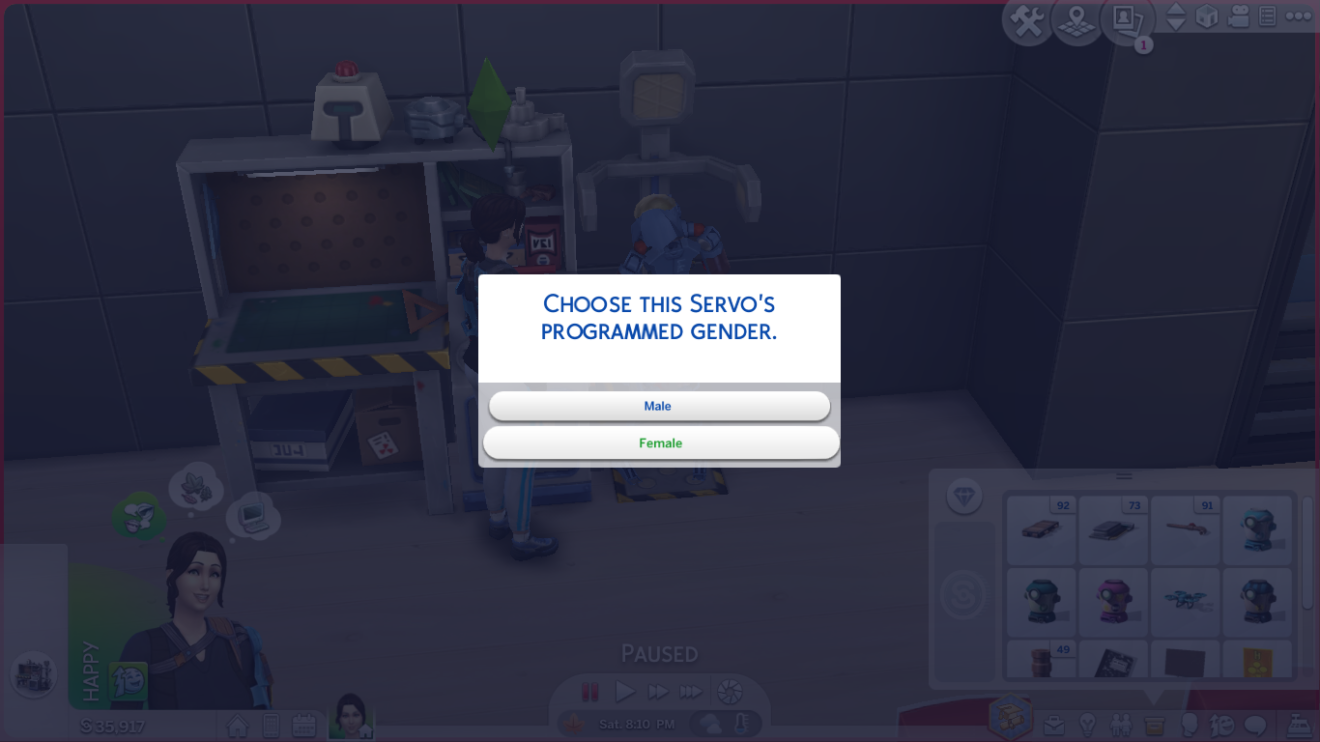 The Sims 4 Discover University: All About Servo!