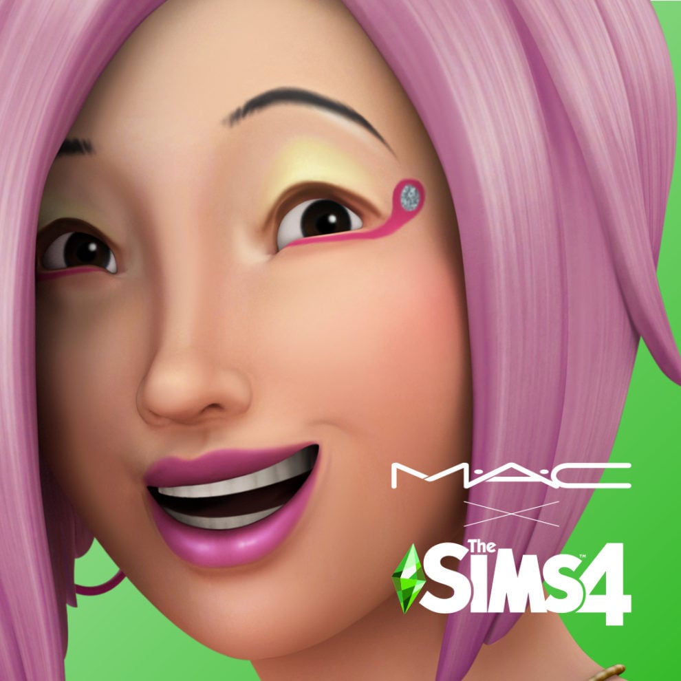 Behind The Scenes + Assets of The Sims 4 X MAC Collab