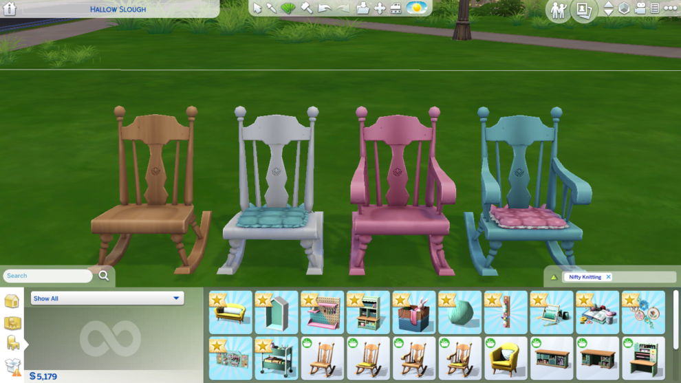 The Sims 4 Nifty Knitting: Gameplay Objects Overview