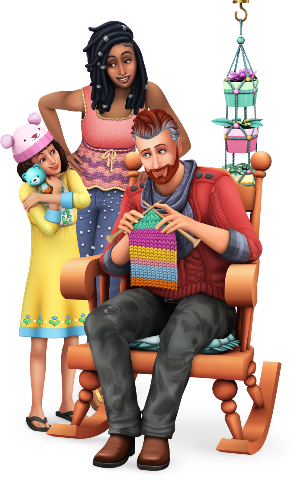 The Sims 4 Nifty Knitting: Official Assets