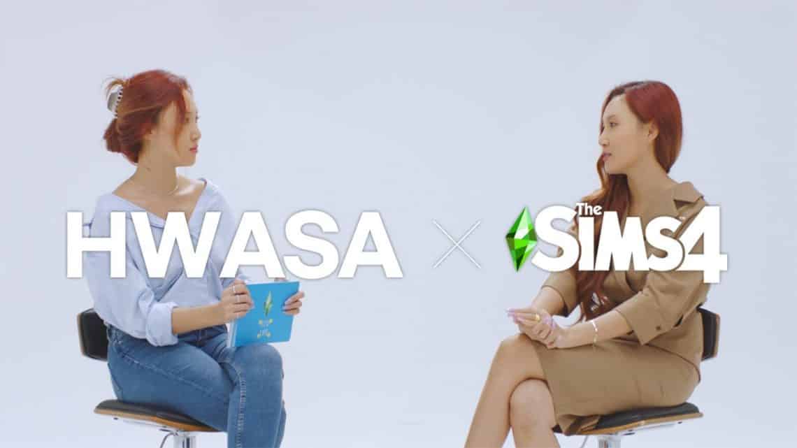 The Sims 4: New interview with Hwasa