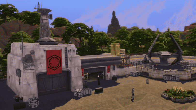 The Sims 4 Star Wars Journey to Batuu: World Overview