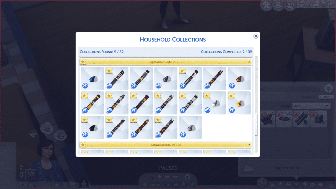The Sims 4 Star Wars Journey to Batuu: Collections Guide