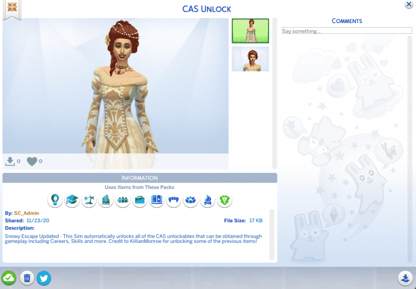 The Sims 4: Unlocking ALL Create A Sim Items (Packs Included)