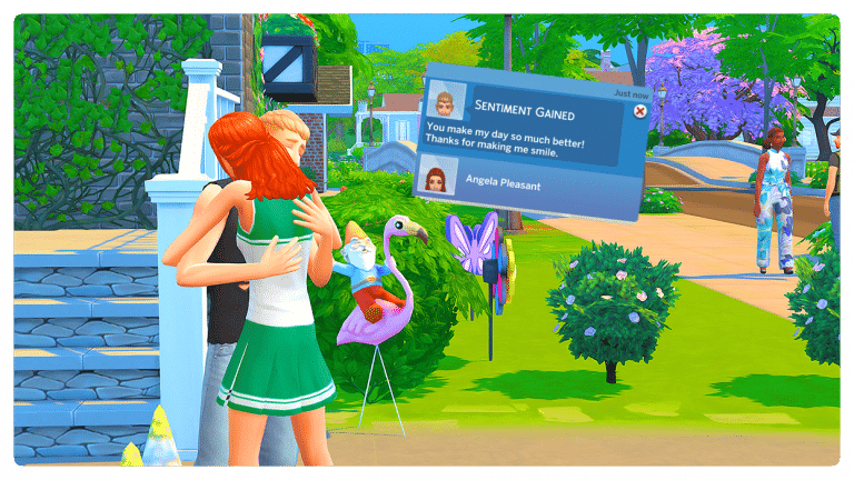 Sentiments and how they affect the Autonomy and Relationships in The Sims 4
