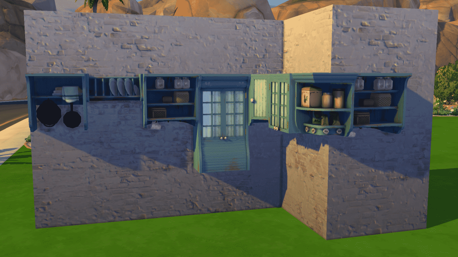The Sims 4 Country Kitchen Kit Overview