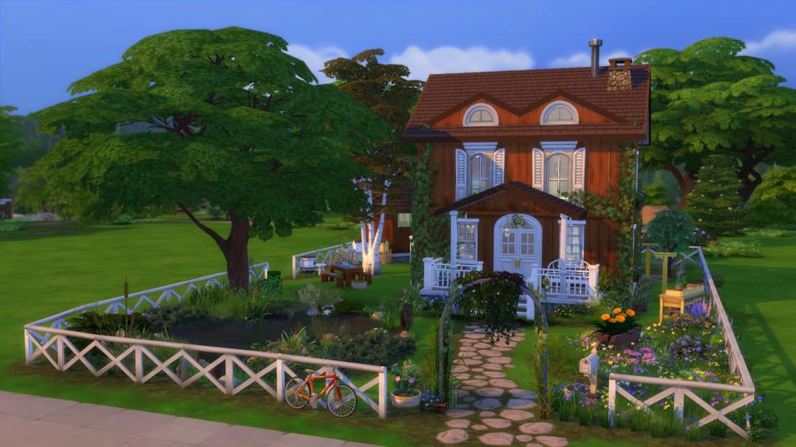 Sims Community Challenge: June/July Cottagecore Builds Showcase