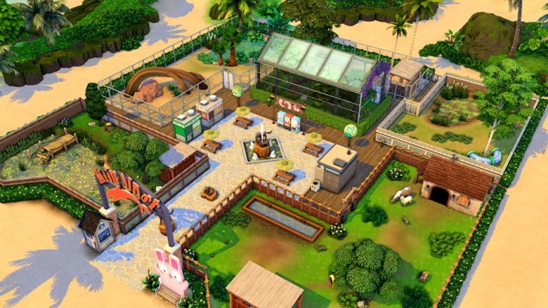 Building a Functional Zoo in The Sims 4