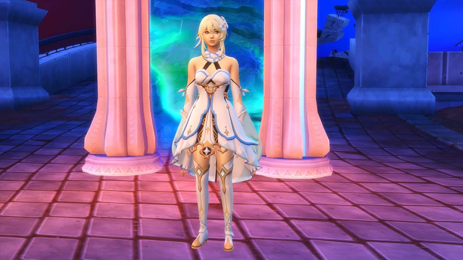 The Sims 4 Custom Content: Genshin Impact Showcase