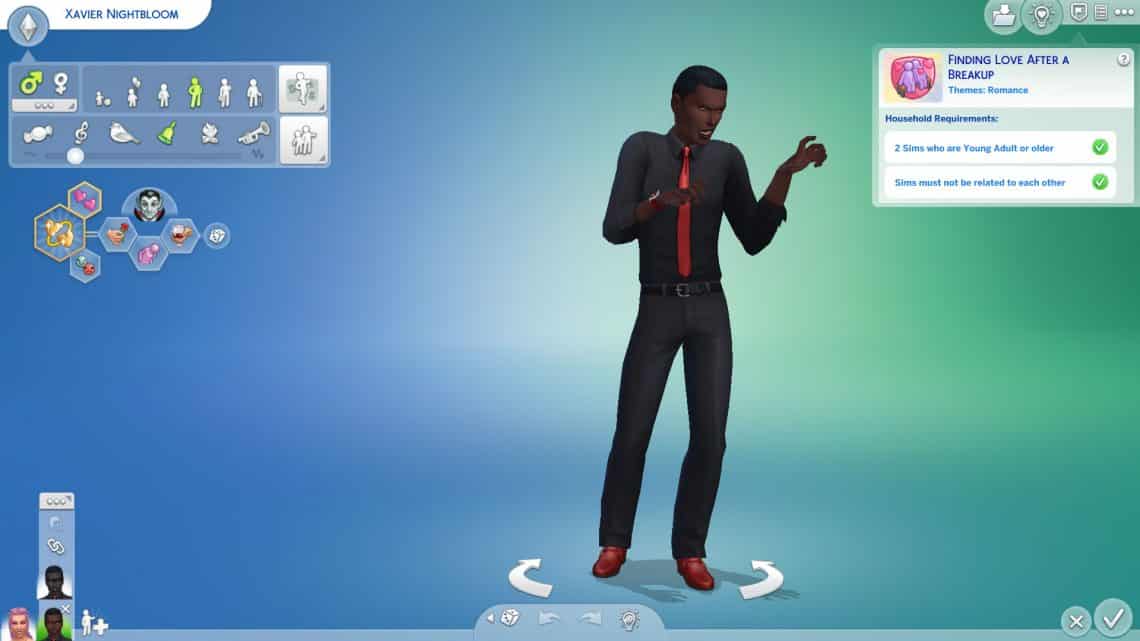 The Sims 4 Scenario Playthrough: Finding Love After a Breakup