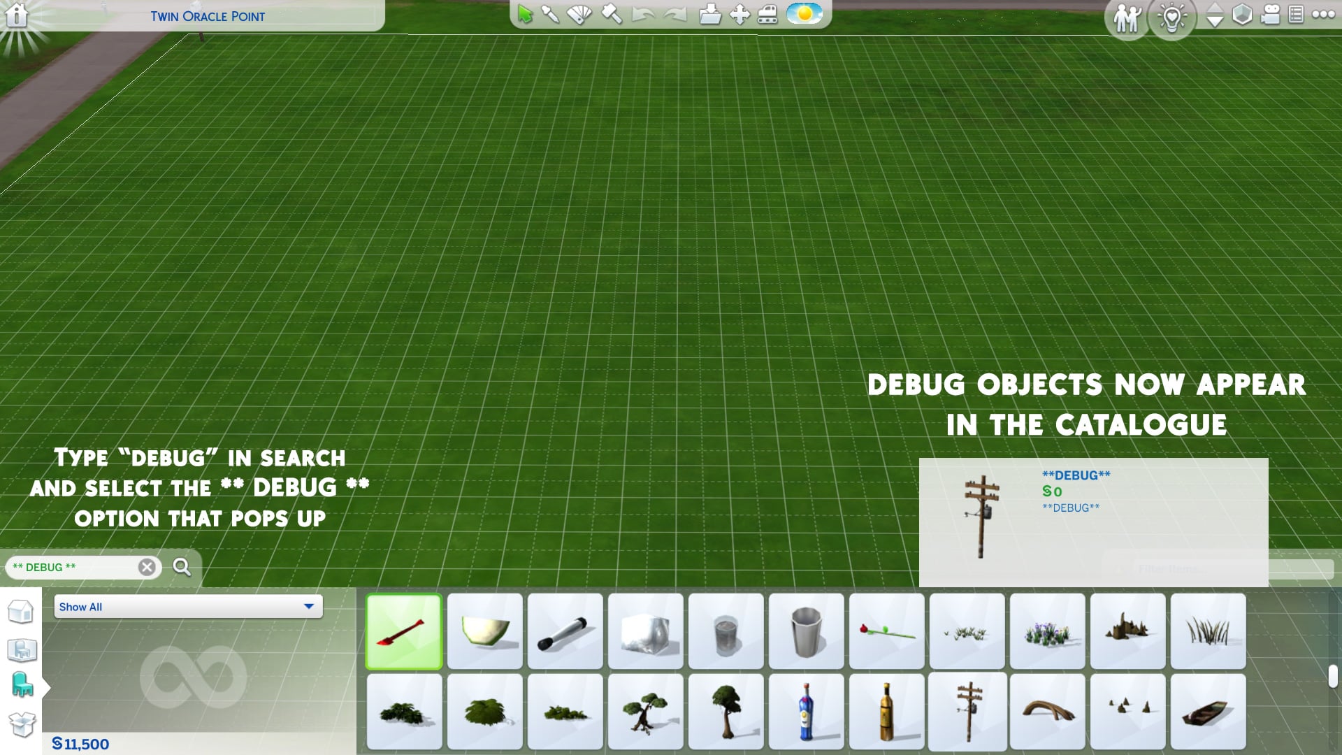 The Sims 4 Navigating The Bb showliveeditobjects Cheat
