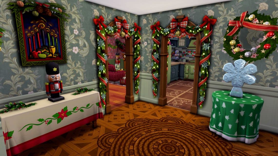 The Sims 4: Let's Build a Festive Holiday Cottage