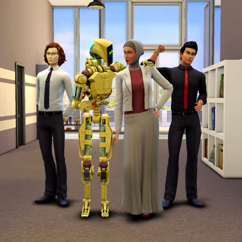The Sims 4 Story Starter Kit: A Glitch in the Servo