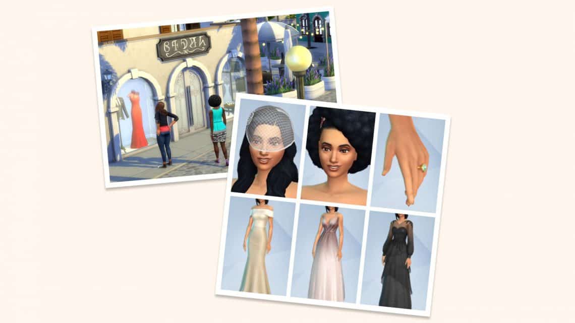 The Sims 4 My Wedding Stories: New Screen Previews