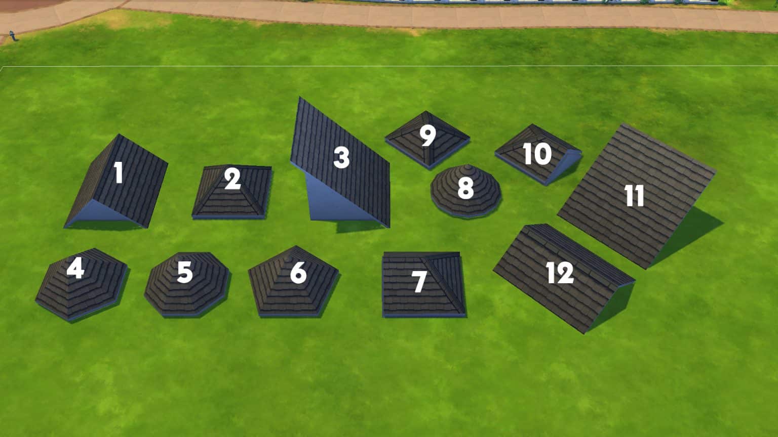 Ultimate Guide to Building Roofs in The Sims 4