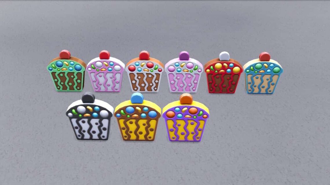 Everything included in the Katy Perry Sweet Treats CC Pack for The Sims 4