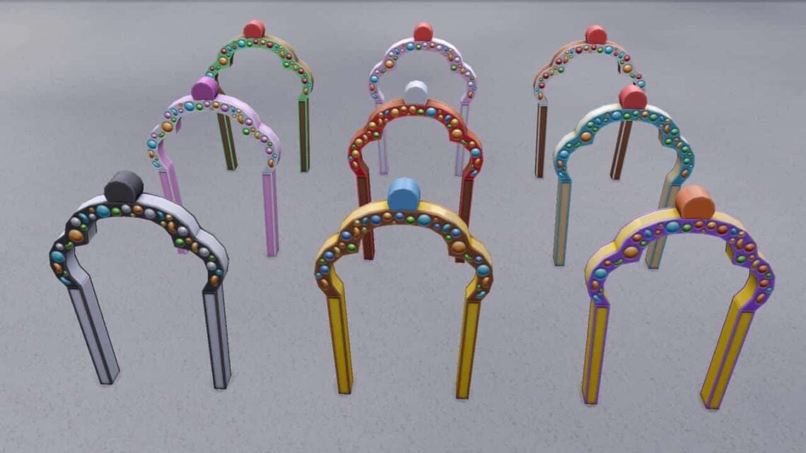 Everything included in the Katy Perry Sweet Treats CC Pack for The Sims 4