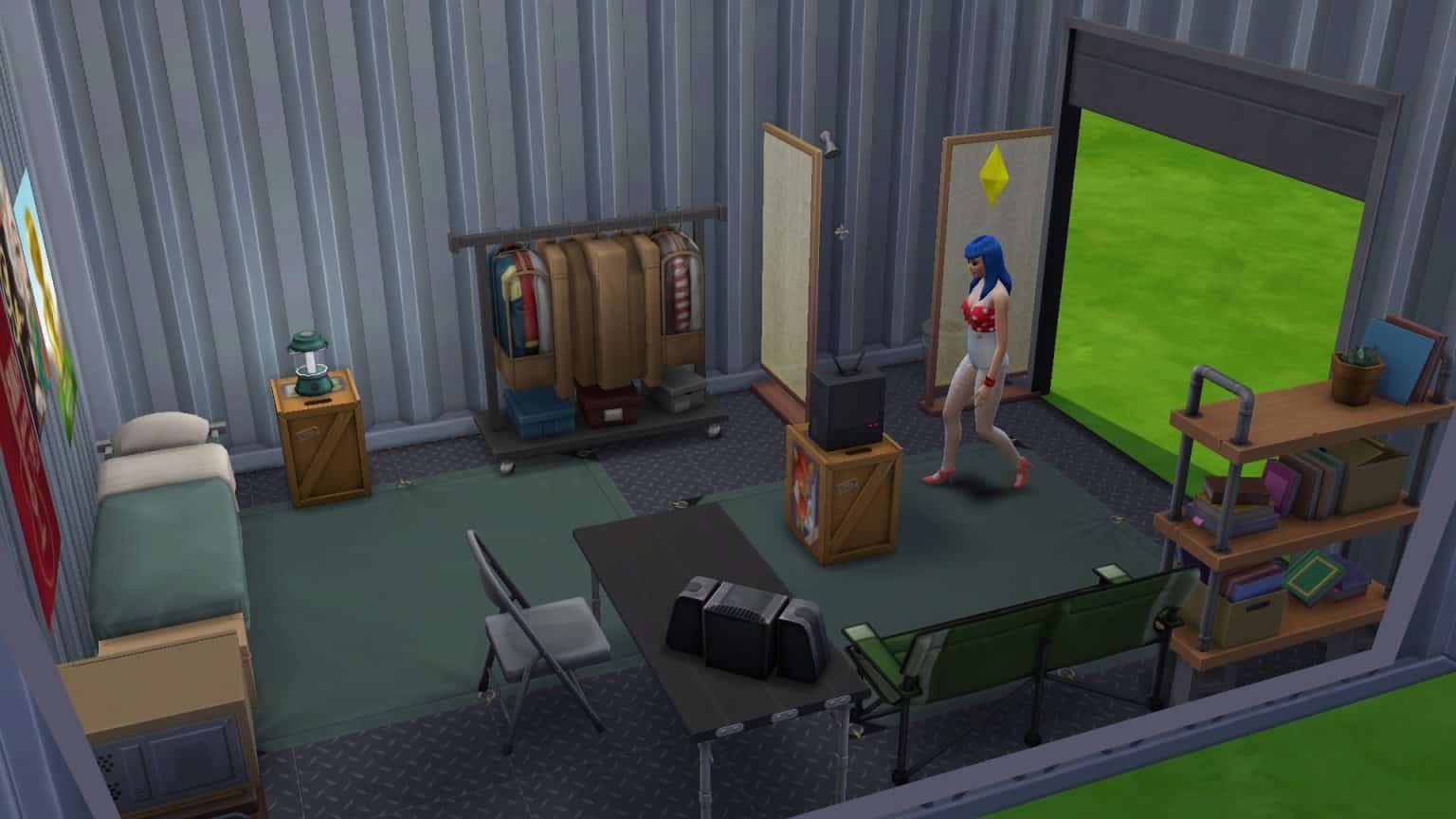 Functional Garage Doors Mod for The Sims 4