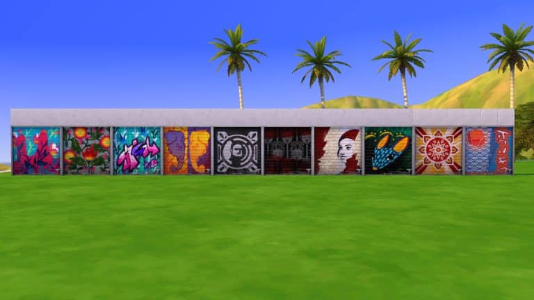 Functional Garage Doors Mod for The Sims 4