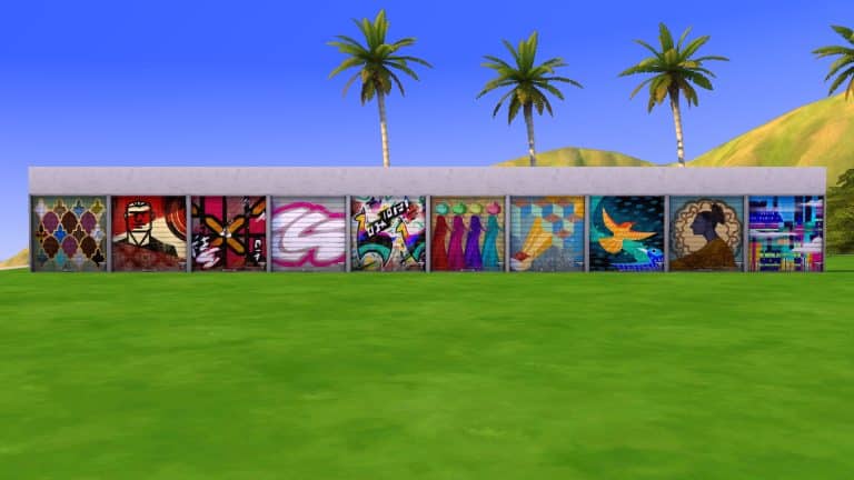 Functional Garage Doors Mod for The Sims 4