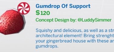 Everything included in the Katy Perry Sweet Treats CC Pack for The Sims 4
