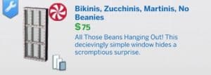Everything included in the Katy Perry Sweet Treats CC Pack for The Sims 4