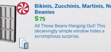 Everything included in the Katy Perry Sweet Treats CC Pack for The Sims 4