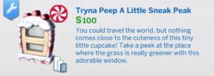 Everything included in the Katy Perry Sweet Treats CC Pack for The Sims 4
