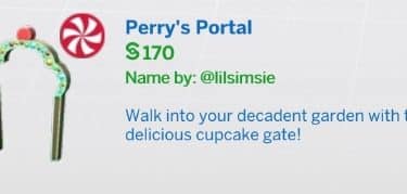 Everything included in the Katy Perry Sweet Treats CC Pack for The Sims 4