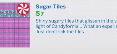 Everything included in the Katy Perry Sweet Treats CC Pack for The Sims 4