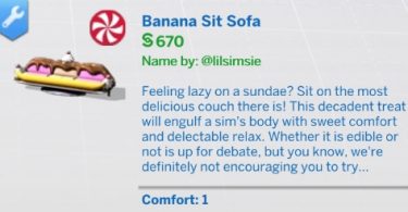 Everything included in the Katy Perry Sweet Treats CC Pack for The Sims 4