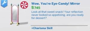 Everything included in the Katy Perry Sweet Treats CC Pack for The Sims 4