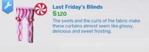 Everything included in the Katy Perry Sweet Treats CC Pack for The Sims 4