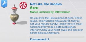 Everything included in the Katy Perry Sweet Treats CC Pack for The Sims 4