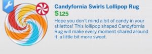 Everything included in the Katy Perry Sweet Treats CC Pack for The Sims 4