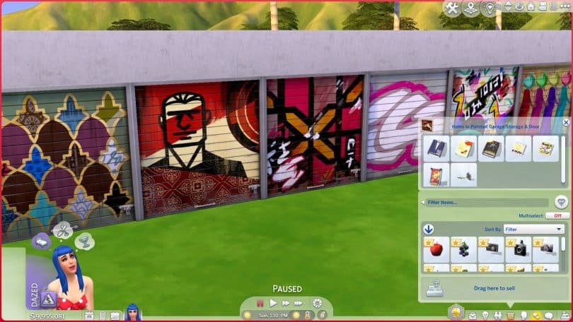 Functional Garage Doors Mod for The Sims 4