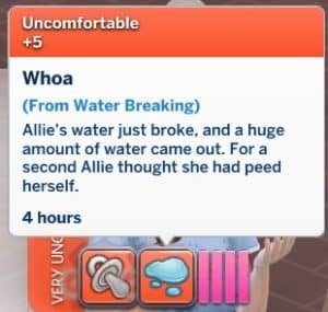 Walkthrough of the Realistic Childbirth Mod for The Sims 4