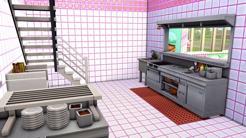 Let's Build an Ice Cream Parlour in The Sims 4