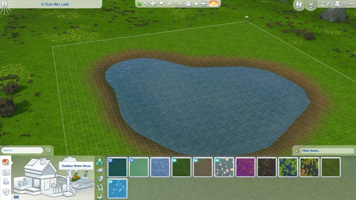 How to Build a Pond in The Sims 4