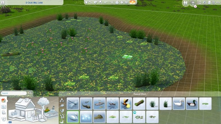 How to Build a Pond in The Sims 4