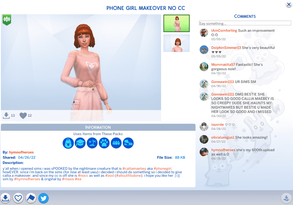Screenshot 9 - Sims Community