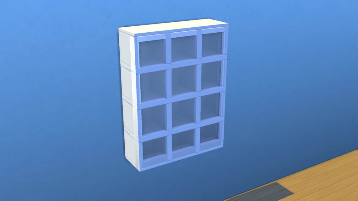The Sims 4: Making Glass Display Cases with Pack Content