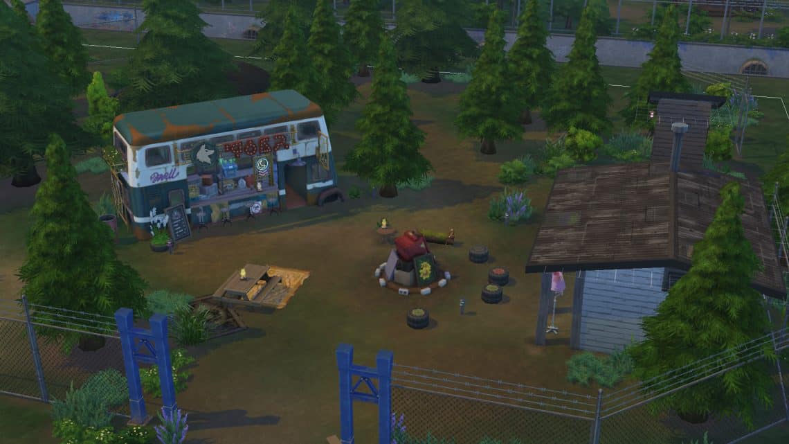 World Tour of Moonwood Mill in The Sims 4 Werewolves!