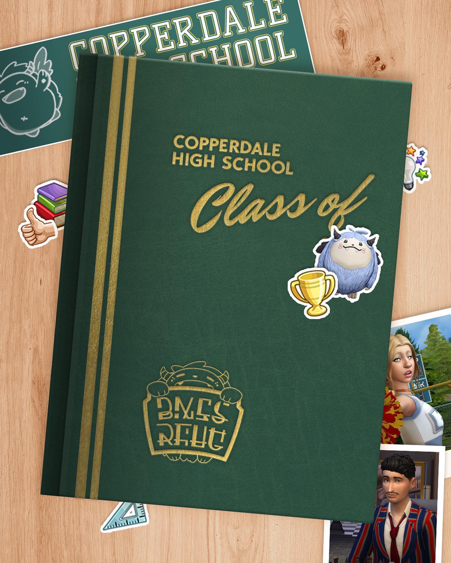 The Sims Teases Us With the Yearbook Photos of Iconic Sims 4 Households
